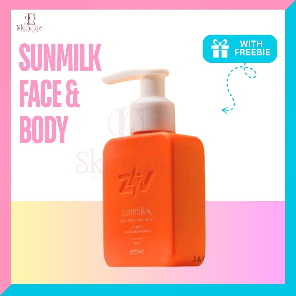 ZEEVO SUNMILK w/ SPF 50 100ml FACE AND BODY | Shopee Philippines