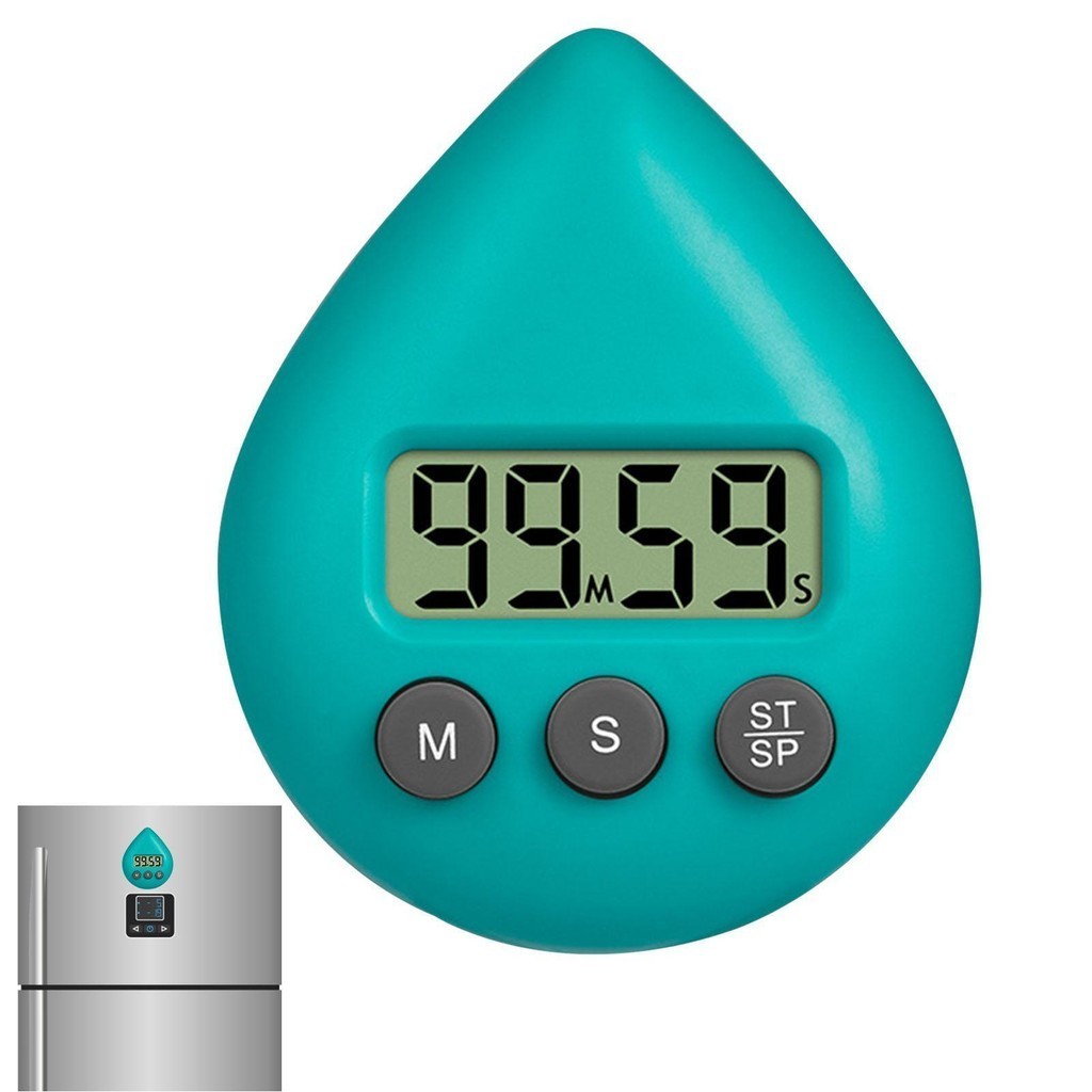 Timer for Kids Waterproof Small Timers Digital Suction Cup Timer with ...