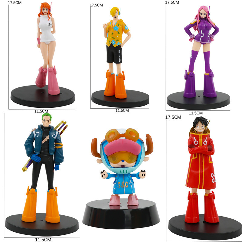 DXF One Piece THE GRANDLINE SERIES Action Figure Toys Egghead Zoro ...