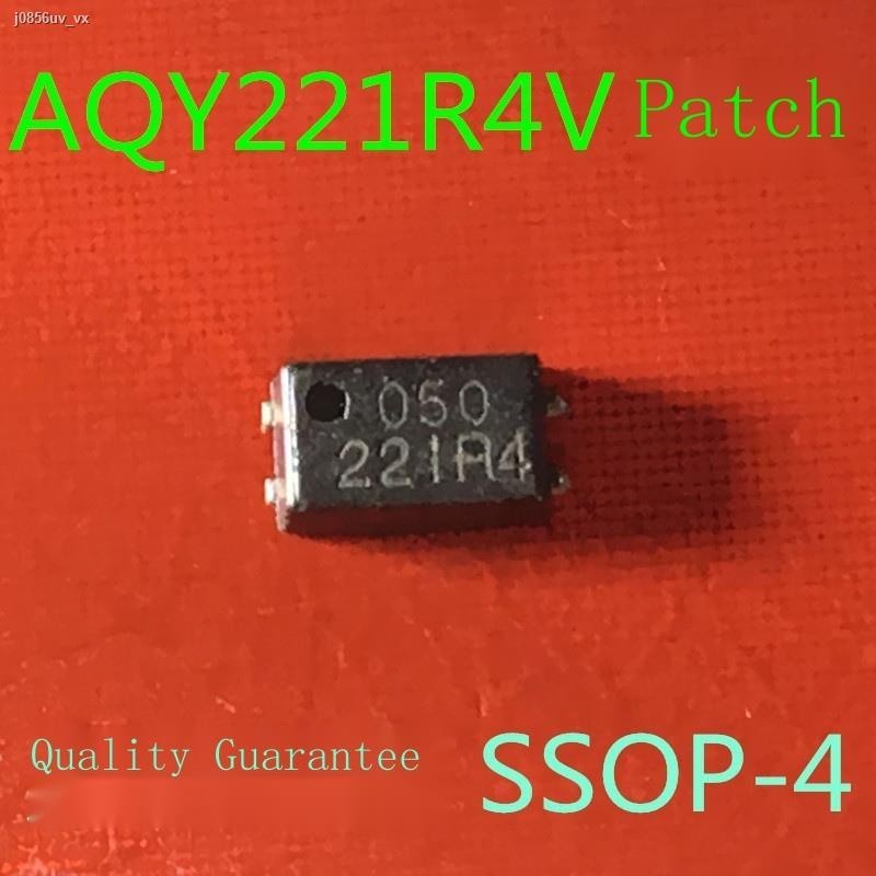 COD/AQY221R4V optocoupler solid state relay silk screen 221R4 (SMD SOP4 ...