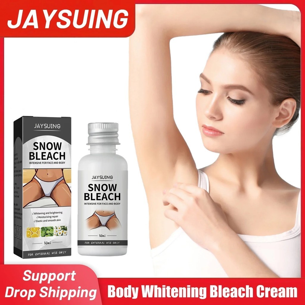 Body Whitening Bleach Cream Brighten Underarm Elbow Knees Joint Removal ...