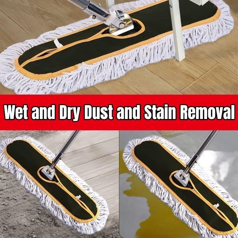 Heavy Duty Dust Cotton Mops Wet and Dry Mop Cleaning Supplies for ...