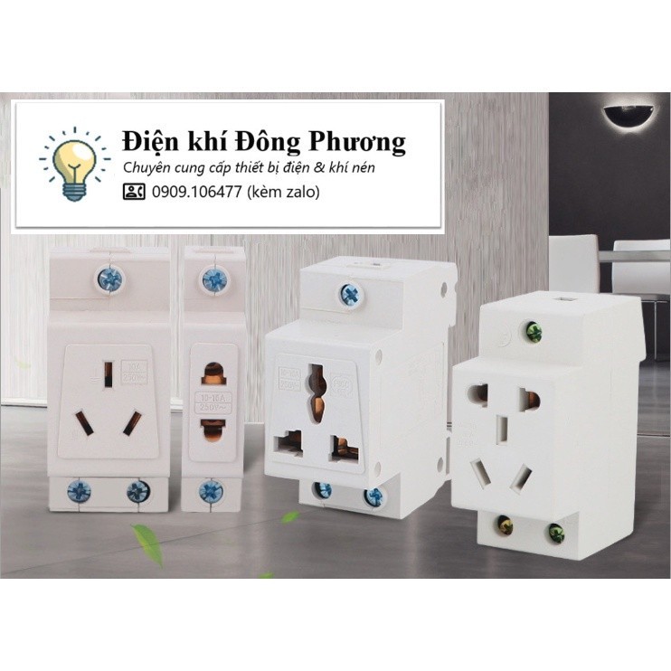 Electrical outlet with aptomat rail for electrical cabinets, AC30-124 ...