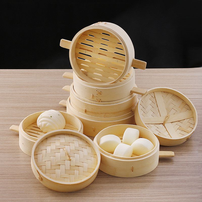 Deepening Height Steamer Steaming Rack Cage Drawer Steamed Pork Bamboo ...