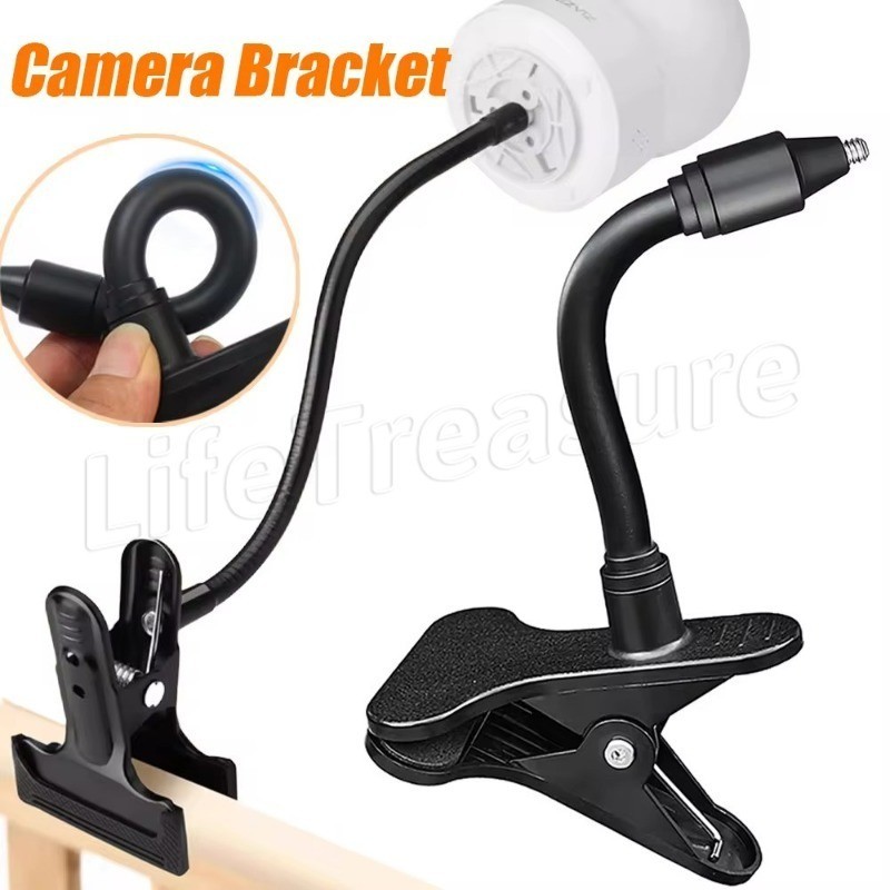 Universal Bendable Monitor Holder Clip - Webcam Stand - Camera Mount ...