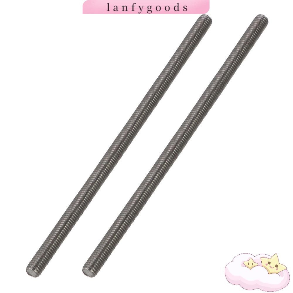 LANFY 2PCS Fully Threaded Rod, Right Hand Threads M5 Long Threaded ...
