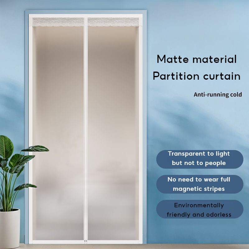 Air curtain Kitchen door Frosted Air Conditioner Door Curtain ...