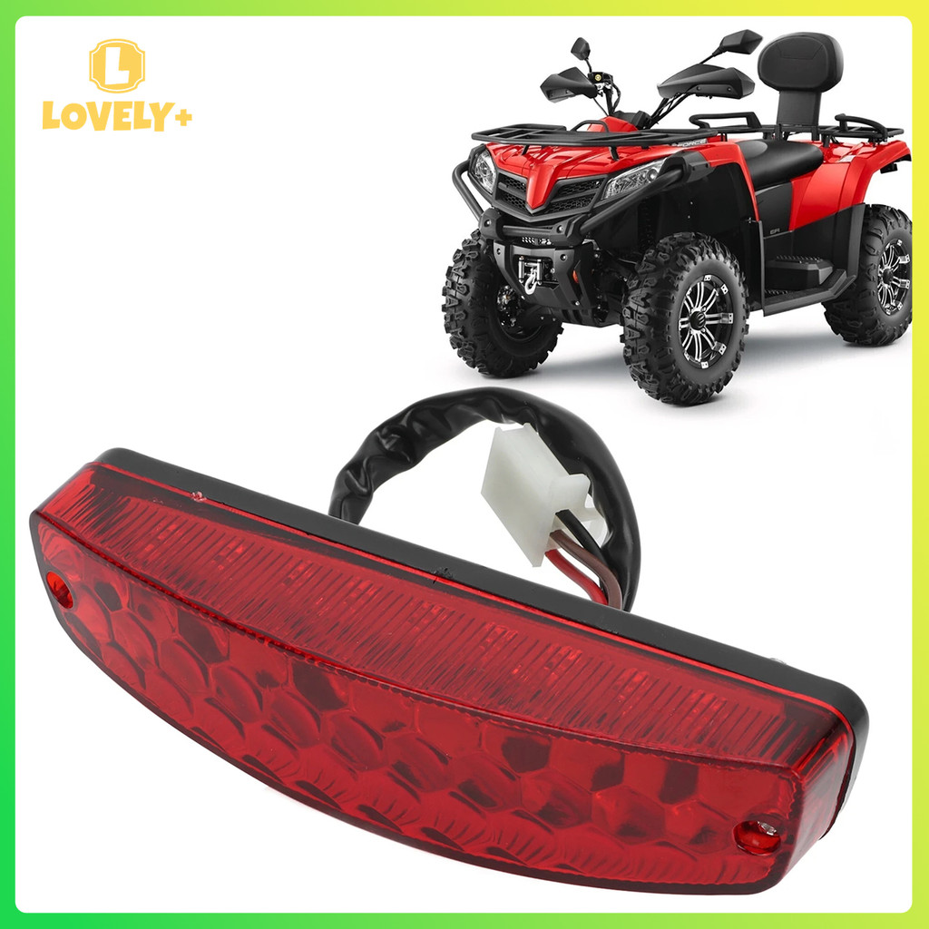 ATV Motorcycle 12V 3 Wire Led Running Lights Tail Light Off-Road ...