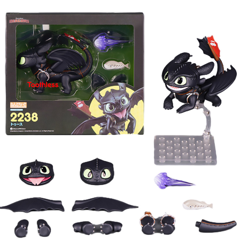 Night Fury Toothless Nendoroid How To Train Your Dragon #2238 Toothless ...