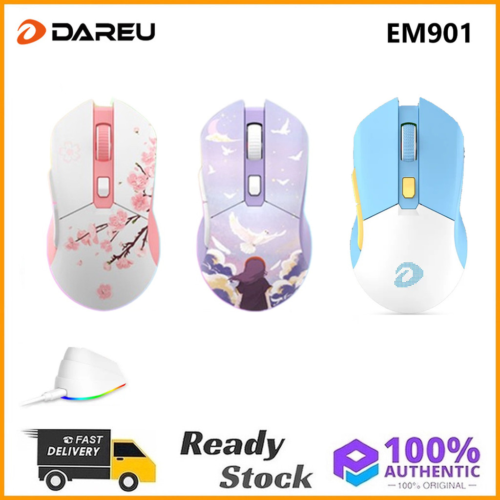 Dareu EM901 Electric Engine Version Lightweight Dual Mode Wireless ...