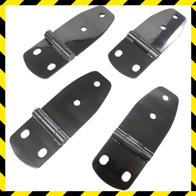 "Stainless steel" Jimny SJ30/SJ40/JA71/JA11/JA12/JA22/JA51/JB31/JB32 door hinge off-road restore ...
