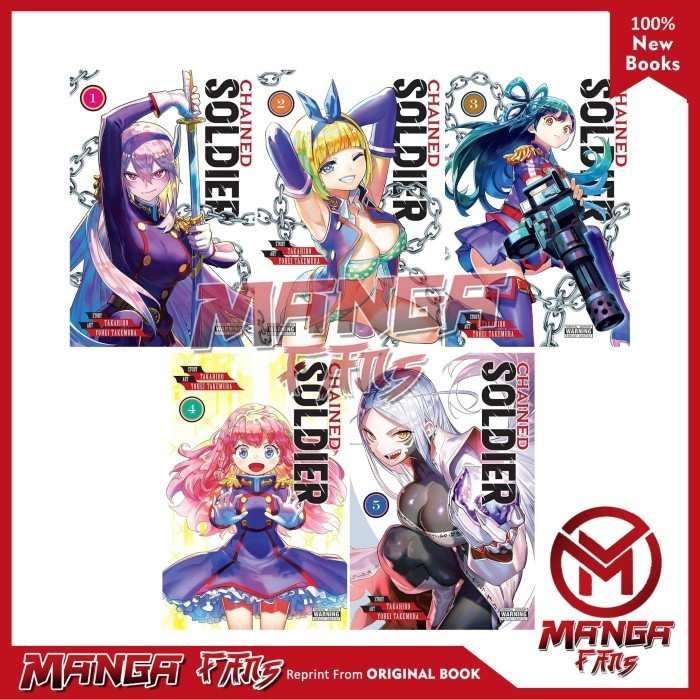 Manga Comic: Chained Soldier 8 book series by Takahiro | Shopee Philippines