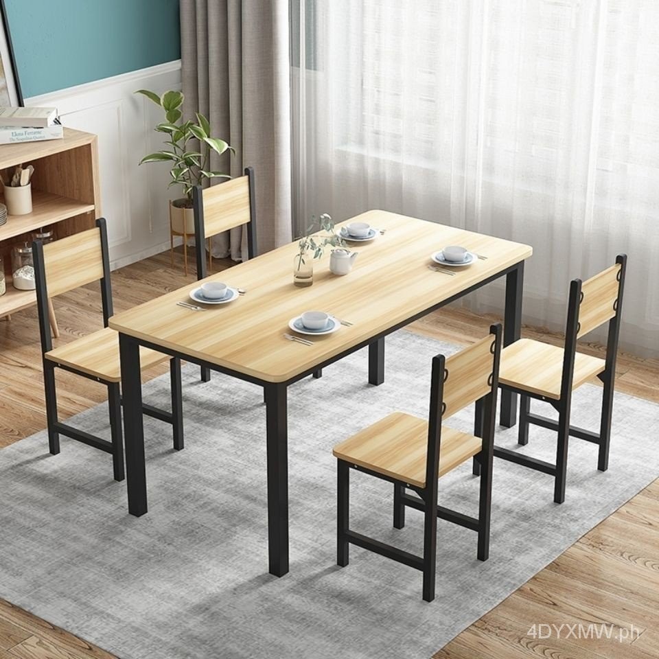 Dining Tables and Chairs Set Household Eating Table Small Apartment ...