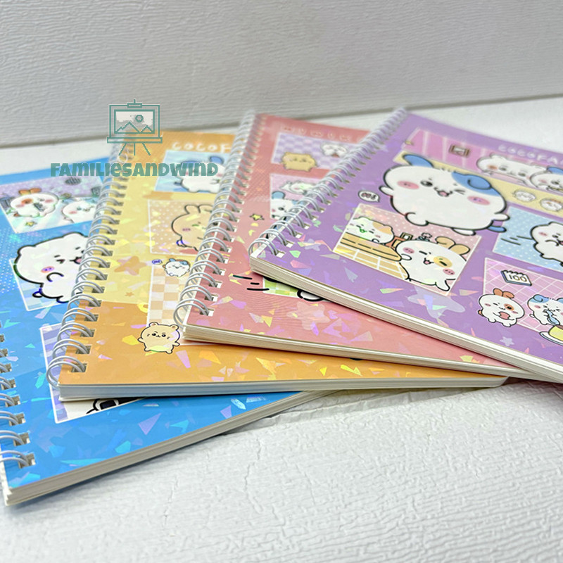 Familiesandwind> New Kawaii Cartoon Chiikawa Coil Notebook A5 Notebook ...