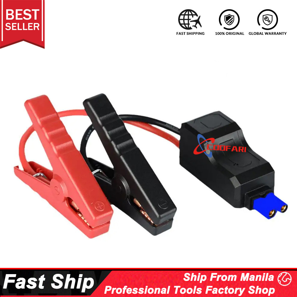 Clip Wire Cable For Car Jump Starter With EC5 Plug Connector Emergency Lead Cable Battery ...