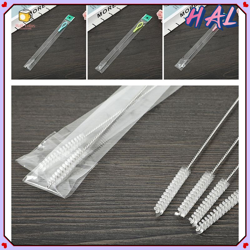 HAL ️Long Straw Brush Feeding Bottle Tube Brush Bendable Cleaning Brush ...