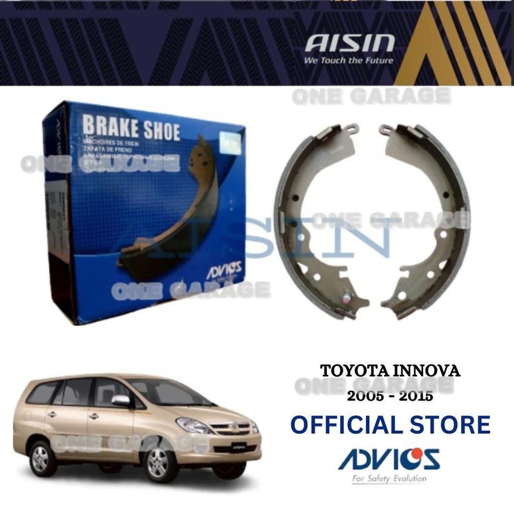 Brake Shoe For TOYOTA INNOVA (2005-2015) | Shopee Philippines