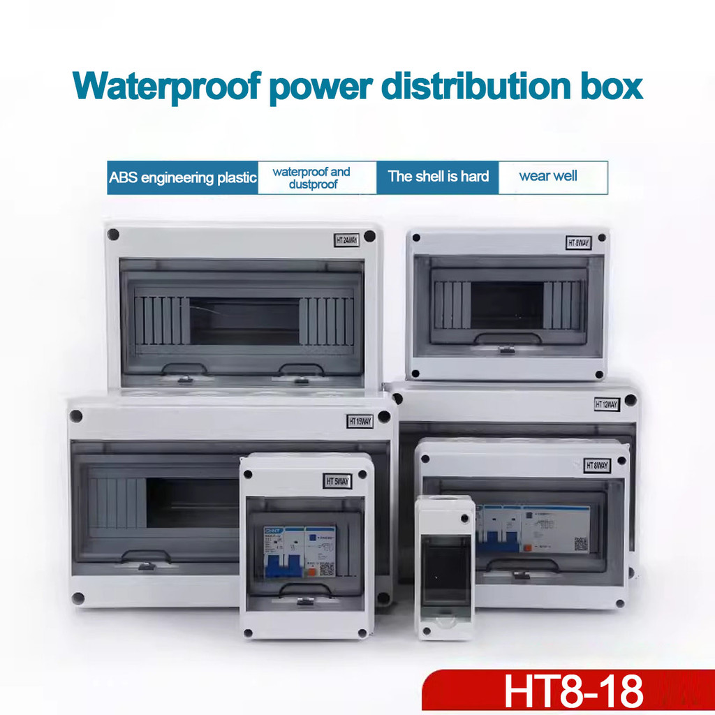 Waterproof distribution box HT8/12/18 Outdoor Waterproof MCB Panel Box ...