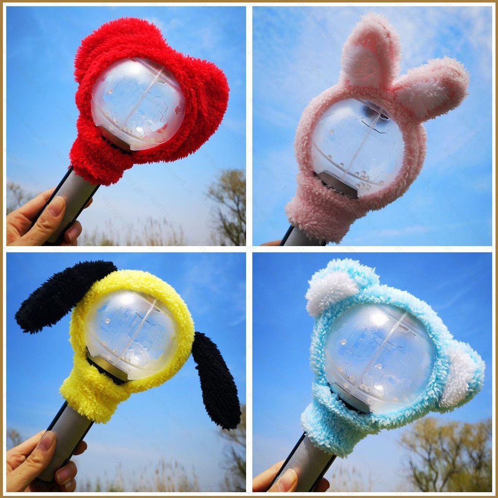 Sta5 Kpop BTS BT21 Cartoon Cute Plush Head Cover Cute Lamp Cover Army ...