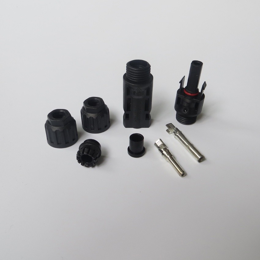 MC4 Male and Female Plug MC4 Connector Photovoltaic Module Solar Panel ...