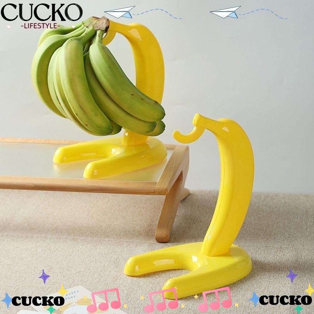 CUCKO Banana Holder Stand, Yellow Safe Fruits Display Stand, Non-toxic ...