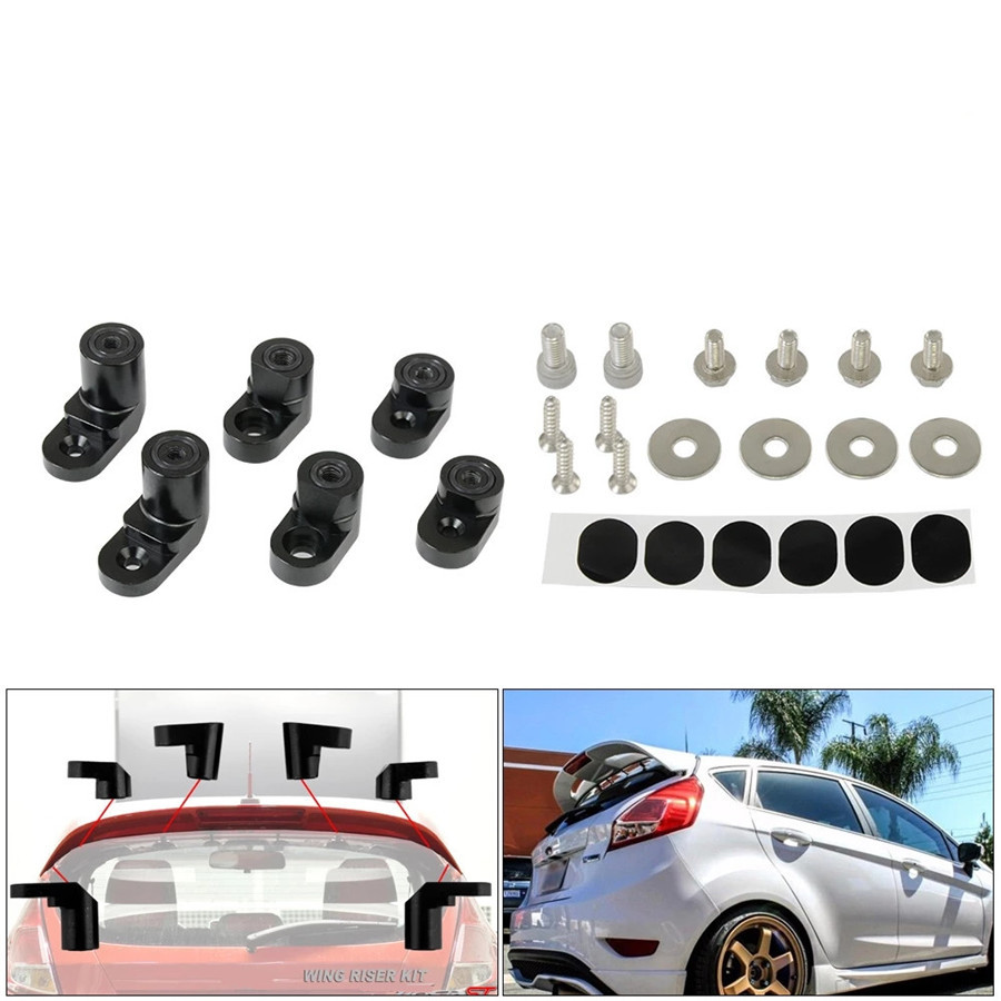Rear Wing Spoiler Riser Lift Extension Kit for Fiesta St Hatchback 2014 ...