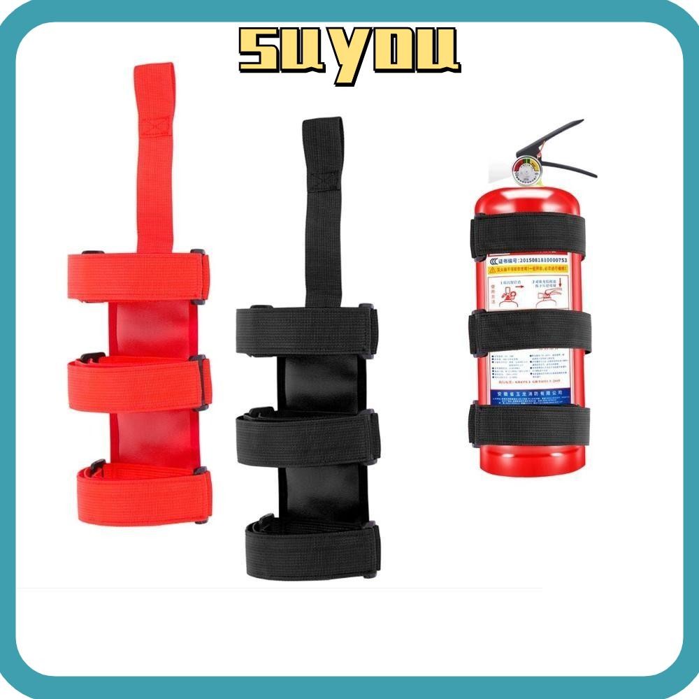 SUYO Car Fire Extinguisher Polyester Adjustable for Auto Car Holder ...