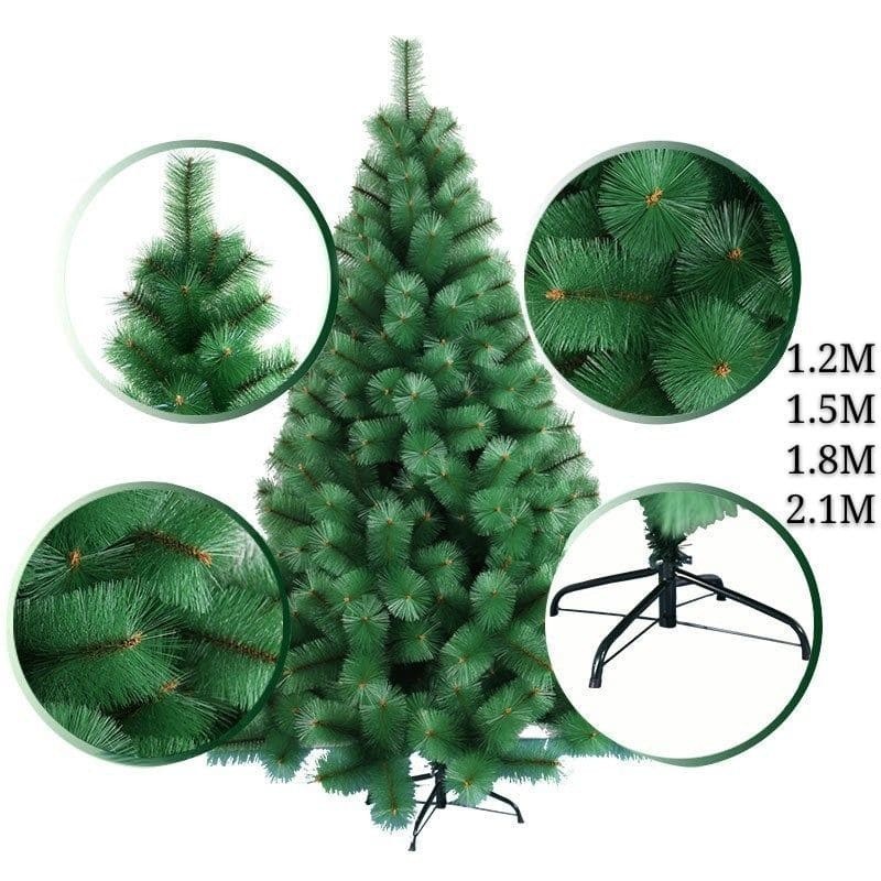 COD DVX 4Ft 5Ft 6Ft 7Ft 8Ft Pine Needle Green Artificial Christmas Tree ...