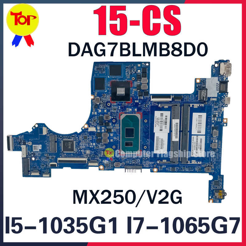KEFU DAG7BLMB8D0 Laptop Motherboard For HP PAVILION 15-CS TPN-Q208 ...