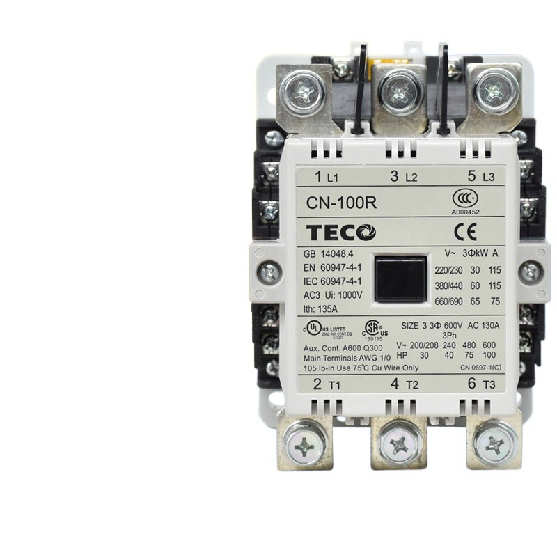 genuine goods TECO AC Contactor CN-100R/ 125R/150/180/220/CN-300 220V ...