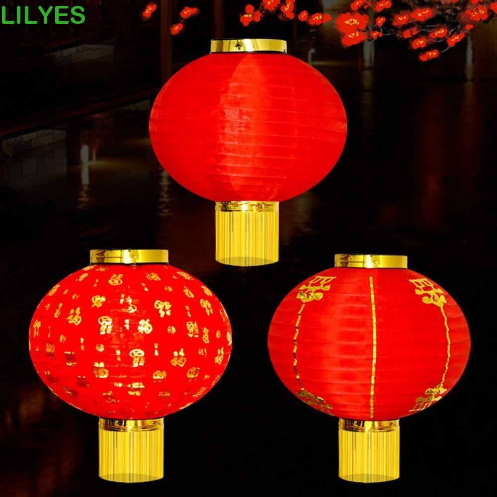 LILYES Festive Lantern, Waterproof Round Chinese Lantern, Creative ...