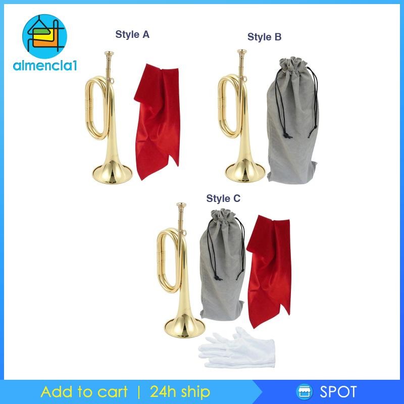 [Almencla1] Scouting Trumpet Bugle Marching Bugle Solid Copper And ...