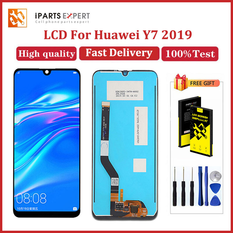 IPARTSEXPERT LCD For Huawei Y7 Pro 2019 LCD Display Touch Screen ...