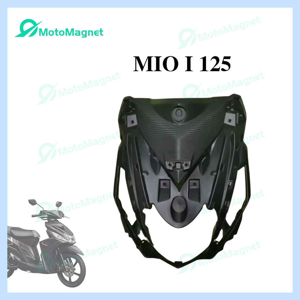 Legshield 1 Mio i 125 Front Top Cover / Head Light Cover M3 Yamaha ...