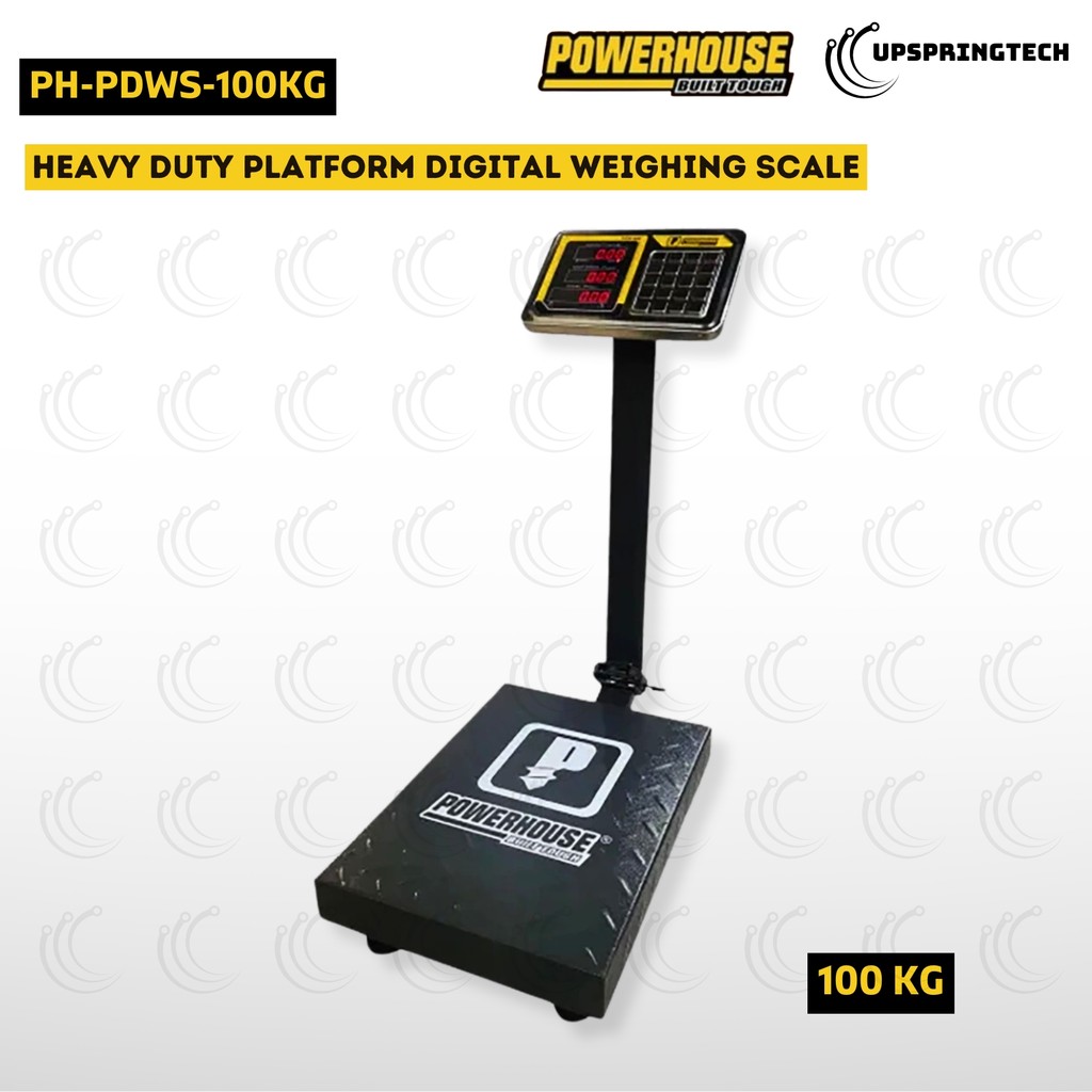 Powerhouse Heavy Duty Platform Digital Weighing Scale 100Kg / 20g PH ...