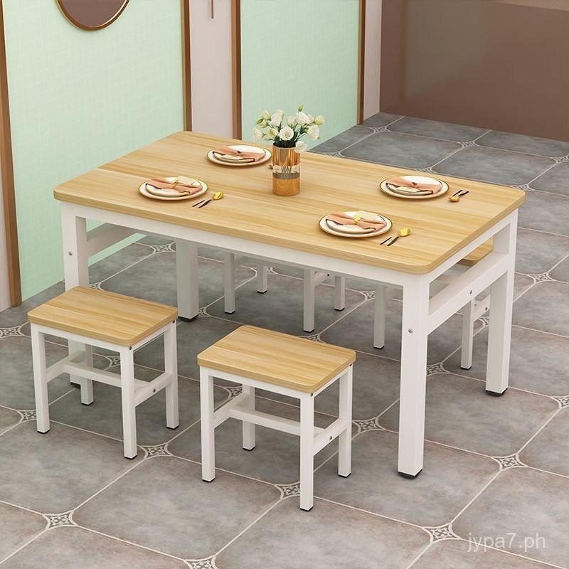 Dining Tables and Chairs Set Simple Barbecue Snack Breakfast Shop ...