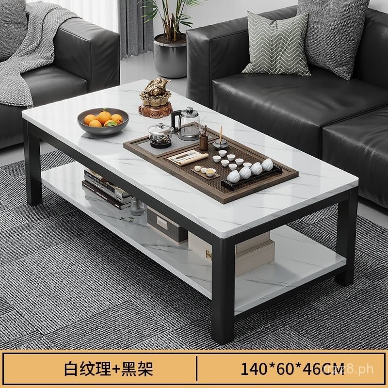 Coffee Table Modern Living Room Home Tempered Glass Tea Table Small ...