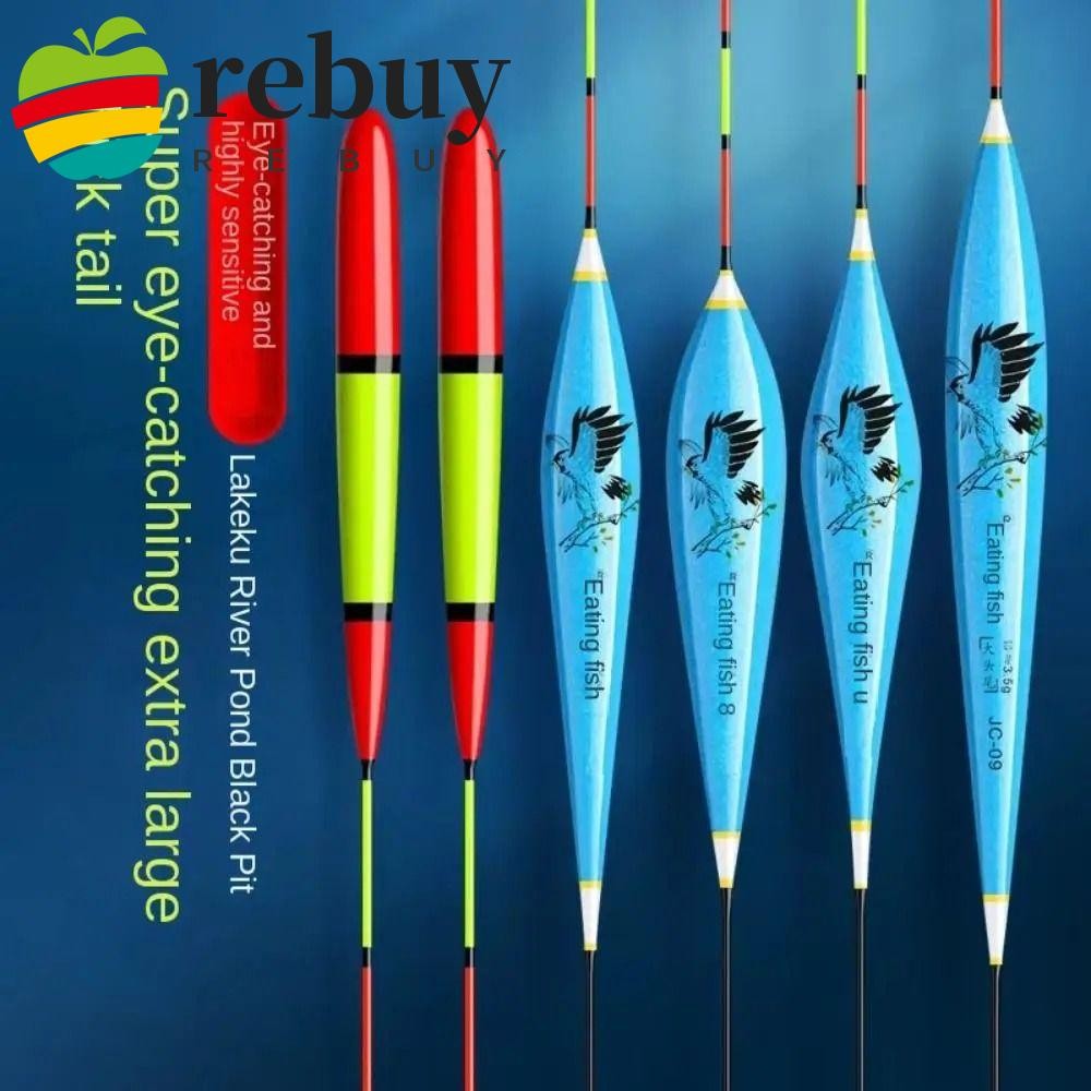 REBUY Nano Fishing Float, Big Buoyancy Composite Vertical Buoy, Fishing ...