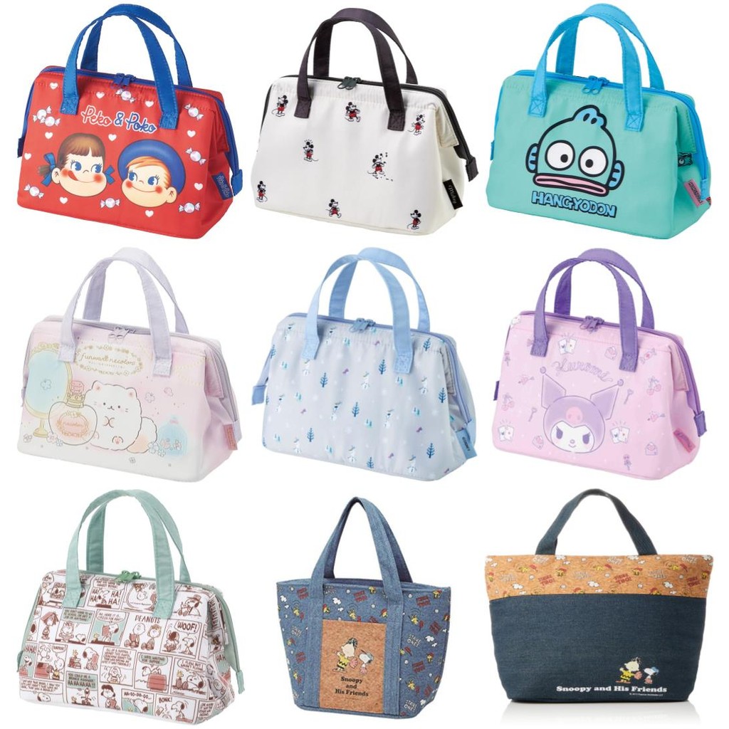 Skater Cool Pouch Lunch Bag Peko-chan KGA1-A ,Peko-chan,mickey,Kiki's ...