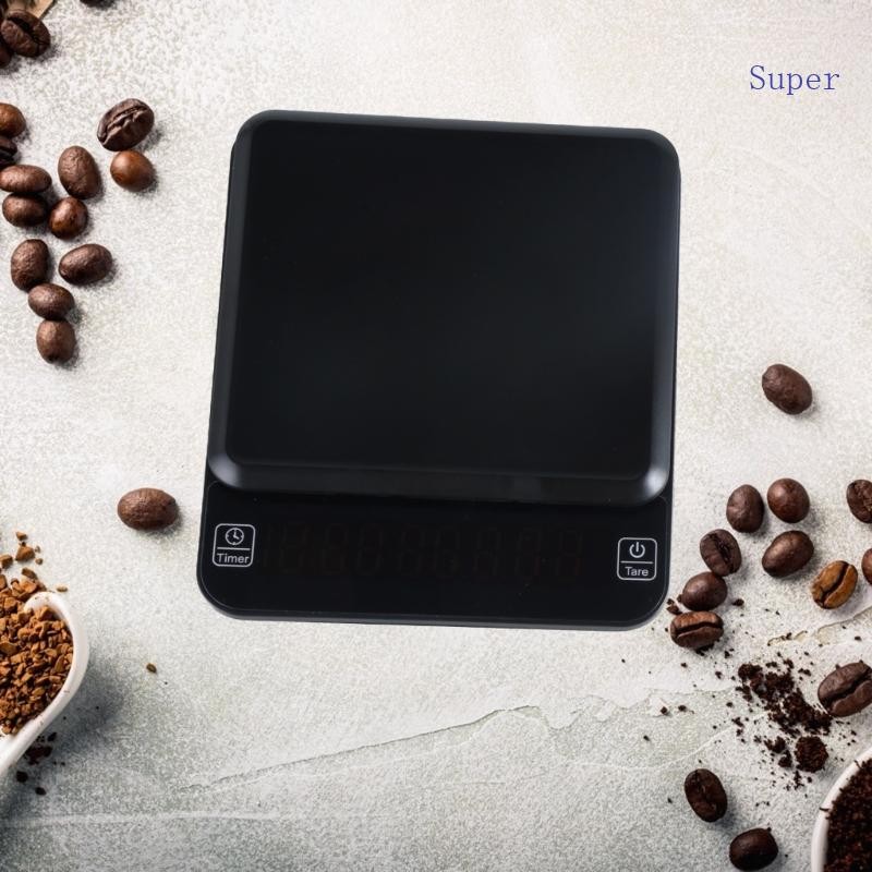 Super Pocket Coffee Scale With Accurate Tare And Timing 3KG Capacity ...
