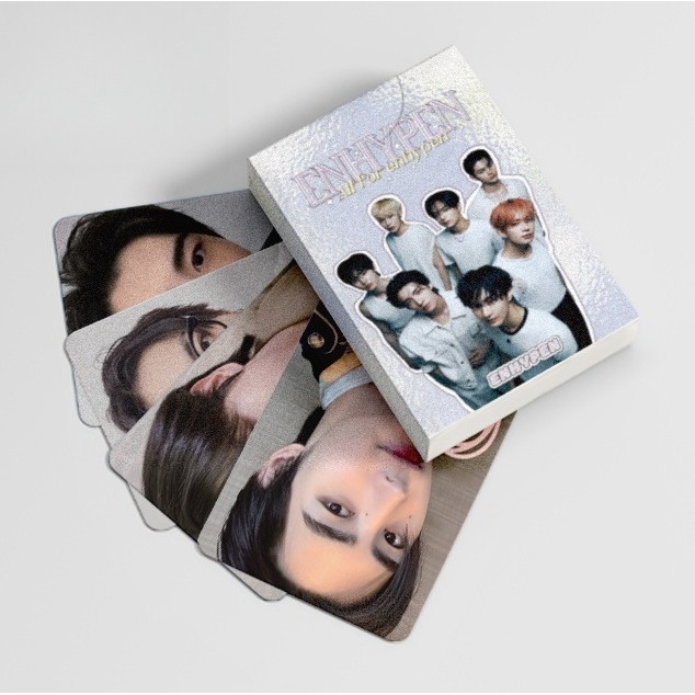 EN HEESEUNG Holographic Postcards 2024 GGU GGU PACKAGE SUNGHOON JAKE JAY JUNGWON NI-KI SUNOO ...