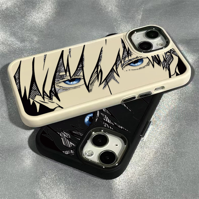 Gojo Satoru Anime Pattern Phone Case Compatible for IPhone 13 15 16 12 ...
