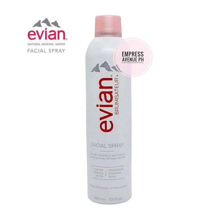 Evian Natural Mineral Water Facial Spray Limited Edition 300ml ...