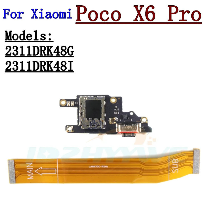 SIM Card Reader Board Dock Connector USB Charging Port Board For Xiaomi ...