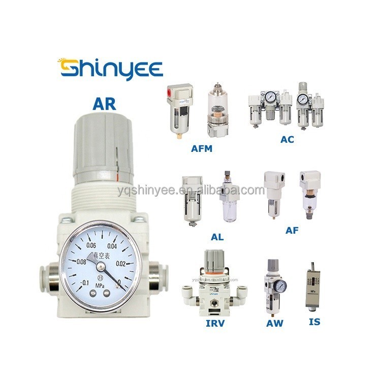 SHINYEE pneumatic valve SMC type AR10~60-B series Pressure reducing ...