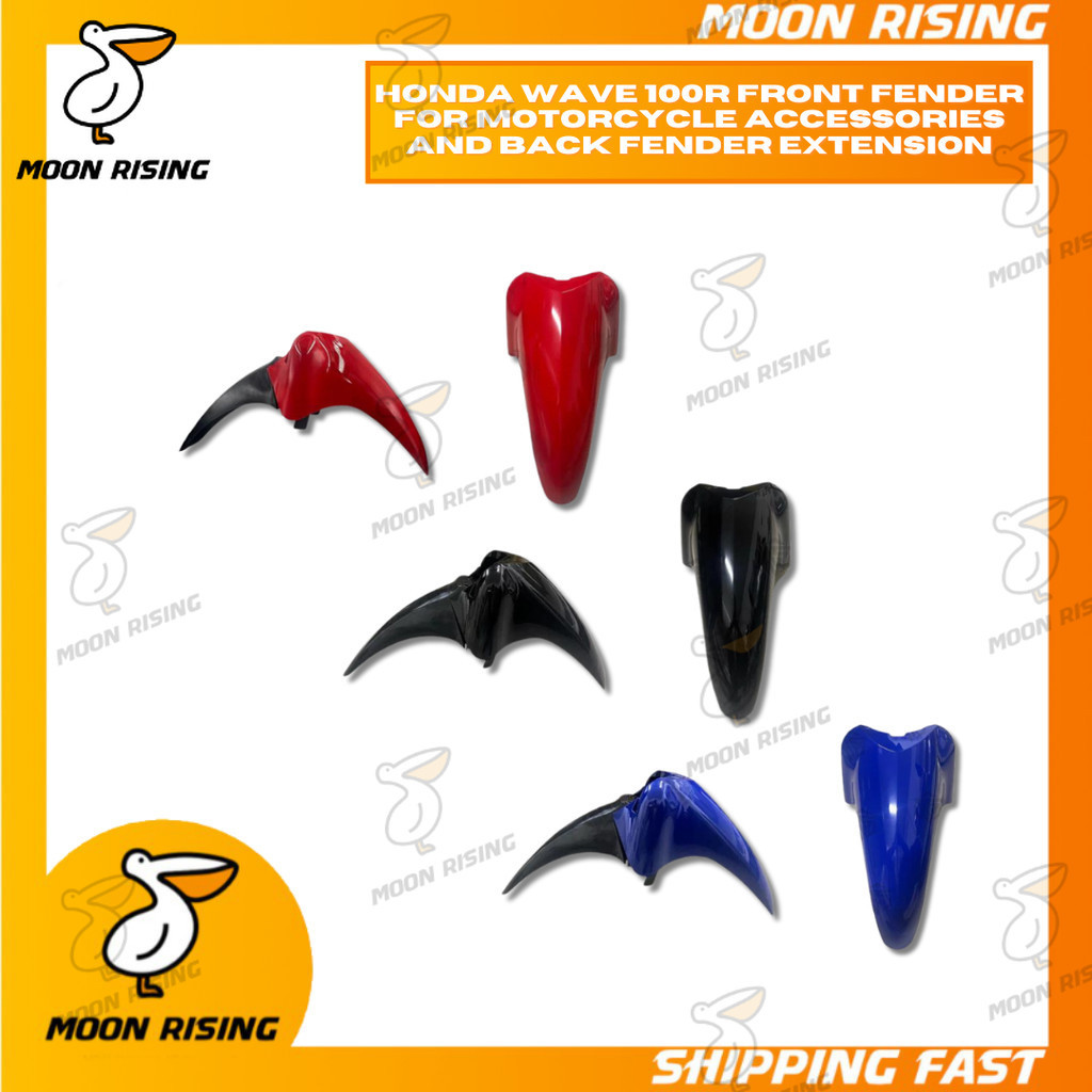 HONDA WAVE 100R FRONT FENDER for motorcycle accessories AND BACK FENDER ...