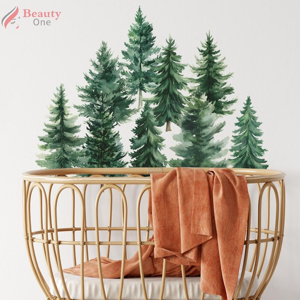 Decorative Pine Forest Wall Decals Suitable for Homes Offices and ...