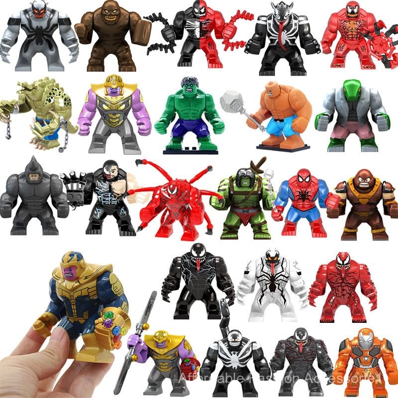 7CM Superhero Building Figures - Giant Lego-Compatible Dolls (Laruan ...