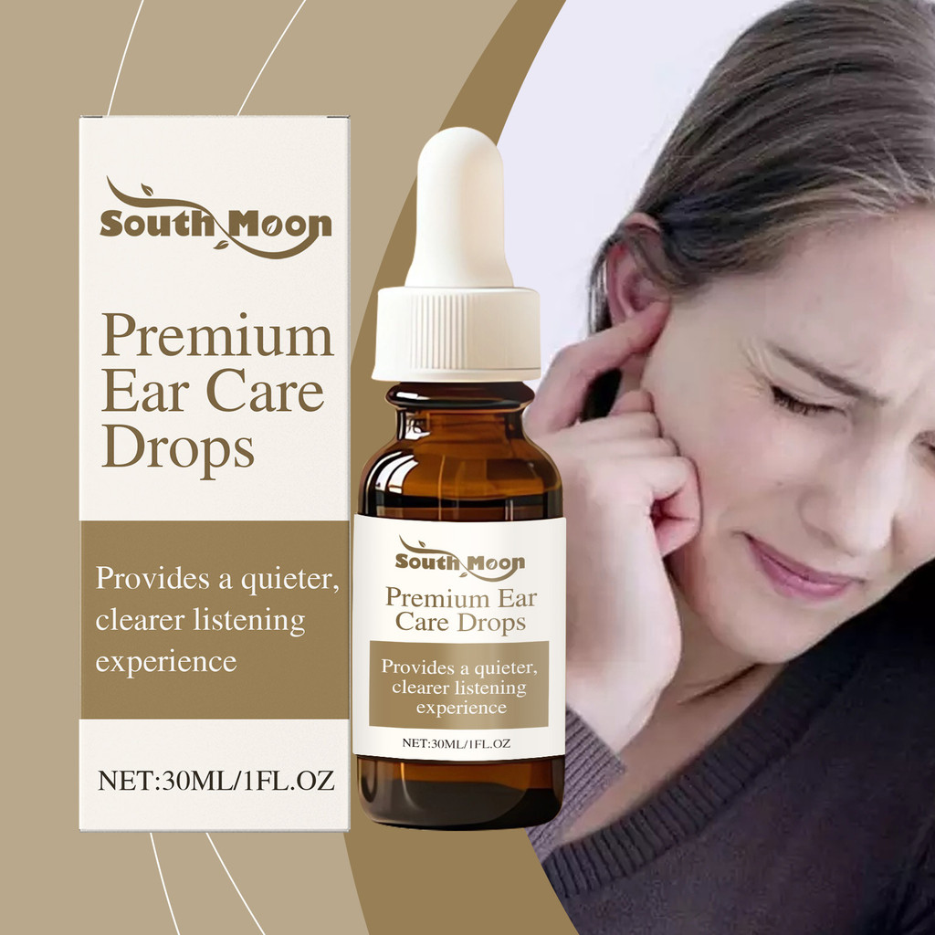 Gentle Ear Care Drops - Mild Formula for Daily Cleaning, Soothing ...