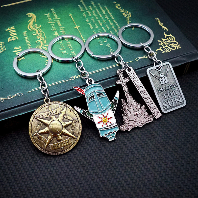 Spot goods keychain keychain ring anime accessories merchandise key ...